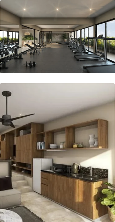 Departamentos en Venta en Playa del Carmen: Studio 34