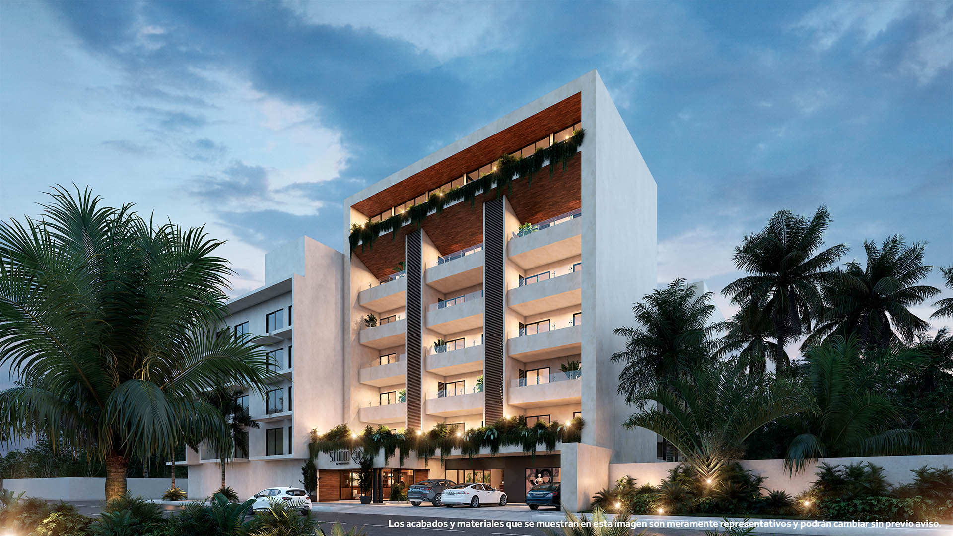 Departamentos en Venta en Playa del Carmen: Studio 34